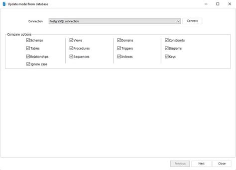 Update Model From Database Docs For Erbuilder 70