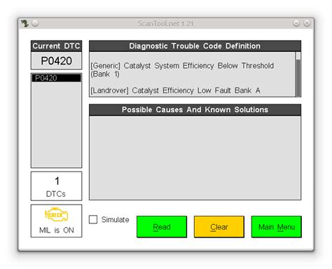Scantool OBDII Car Diagnostic Software For Linux Samhobbs Co Uk