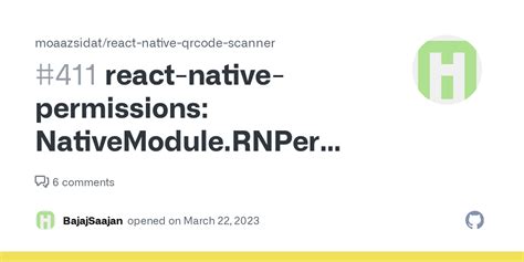 React Native Permissions Nativemodule Rnpermissions Is Null Issue Moaazsidat React