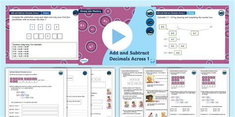 👉 Y5 Dim Step 3 Add And Subtract Decimals Across 1 Pack