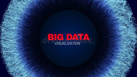 Abstract Data Stream Vector Poster Stock Vector Illustration Of Digital Internet 145756689