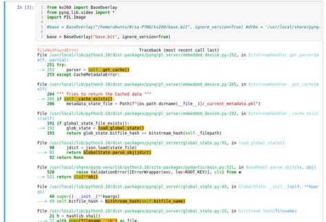 Unable To Load Bitstream Attempts To Load Deleted File From Cache Support Pynq