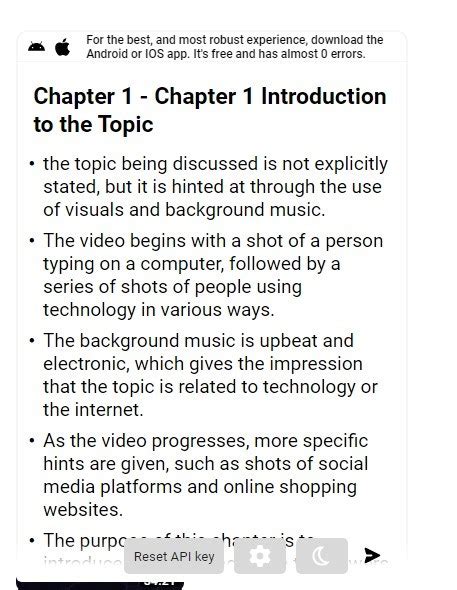 How To Summarize And Chat With Youtube Videos Using Chatgpt