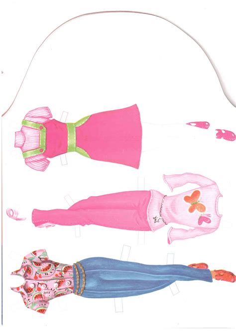 Бумажная кукла: Моника (Bumazhnaya kukla: Monika) - Paper Doll: Monica ...