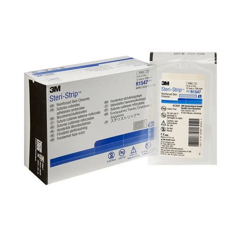 3m Steri Strip Nonwoven Reinforced Adhesive Skin Closures Strips