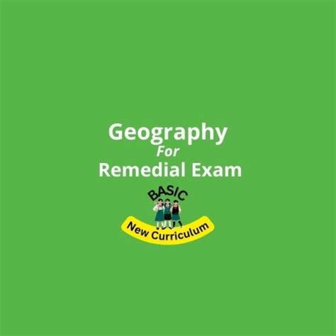 Geography For Remedial Exam Learnethiopia