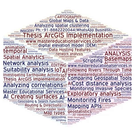 Thesis ArcGIS Implementation Services At Word In New Delhi ID