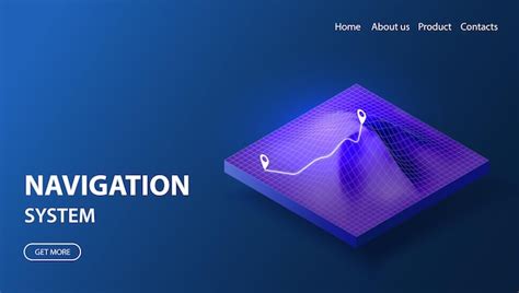 Premium Vector Navigation System Concept Gps Technology Isometric Illustration Topology Map Premium Vector Navigation System Concept Gps Technology Isometric Illustration Topology Map