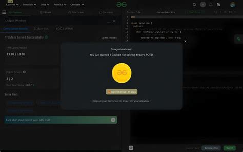 Pankaj Kumar On Linkedin Problem Gfg16 Cpp Geeksforgeeks160 Geekstreak2024 Dsa