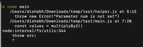How To Show The Line Which Cause The Error In Nodejs Geeksforgeeks
