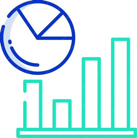 Premium Vector Analytics Screensolid Outline Color Vector Illustration