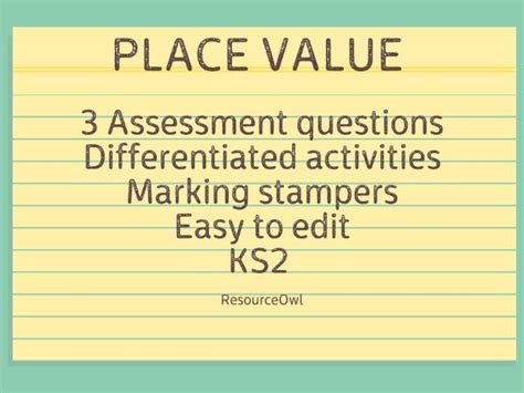 Place Value Teaching Resources