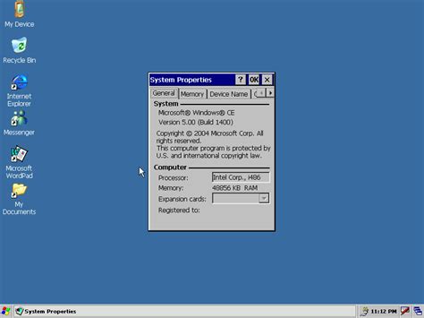 windows ce me nt at joel bowman blog