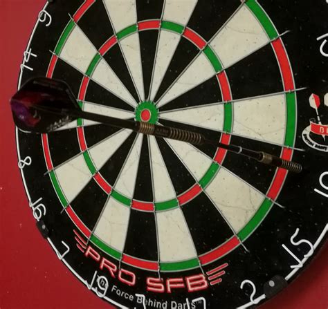 My Friend Just Threw Two Darts The Second Dart Landed On Top Of Inside The First Dart What Is