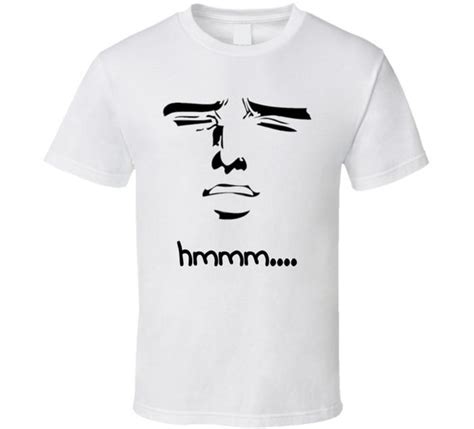 Hmmm Face Meme T Shirt Etsy