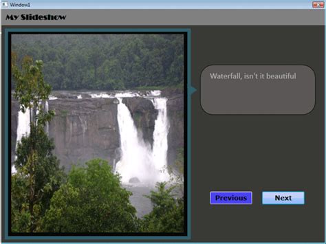 Image Slideshow In WPF