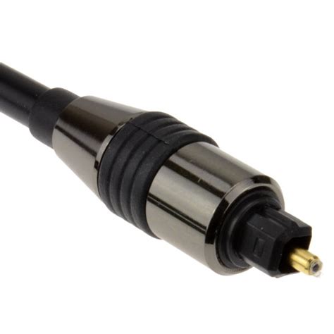 Kenable Black TOS Link TOSLink Optical Digital Audio Cable Mm Lead M On OnBuy