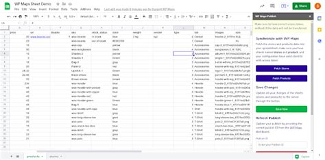 WP Maps Spreadsheet Tool Google Workspace Marketplace