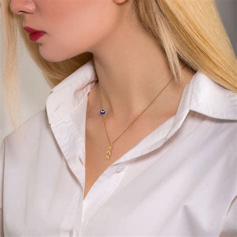 خرید آنلاین گردنبند طلا بچه گانه خرگوش گالری پرسته