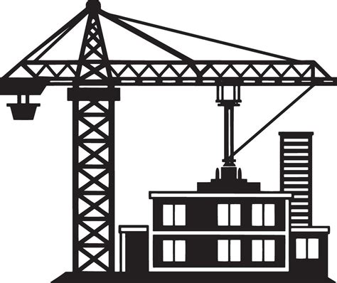 Black And White Construction