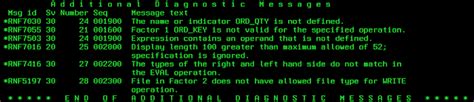 Random Thoughts Common Compilation Errors In Rpgle