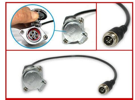 Heavy Duty Reverse Camera Trailer Cable Coil With 5 Pin To Pin Male Connector Cellpak Online