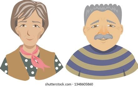 Cartoon Uncle And Aunt Images Stock Photos Vectors Shutterstock