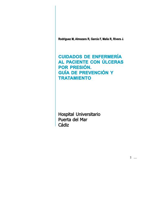 SOLUTION: Cuidados de enfermeria al paciente con ulceras por presion 2004 - Studypool