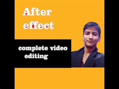After Effects Tutorial YouTube