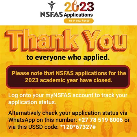 Nsfas 2023 Nwu North West University