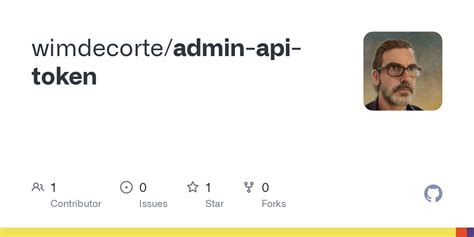 Github Wimdecorteadmin Api Token