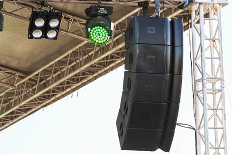 Premium Photo Jbl Line Array Speaker