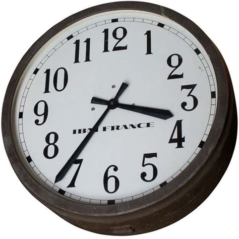 Ibm Clock 3 For Sale On 1stdibs Ibm Time Clock Ibm Wall Clock Ibm