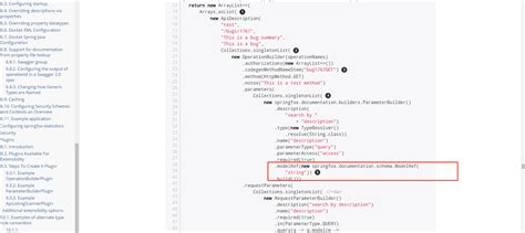 官网的文档中部分代码已经过时 并且我并未在其他地方找到相关示例 · Issue 3803 · Springfoxspringfox