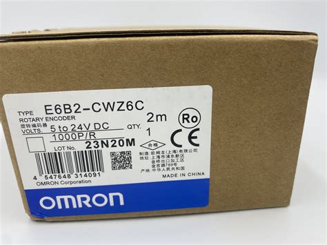 E B CWZ C Rotary Encoder Omron เรา วอาร ออโตเมชน จำหนาย อปกรณไฟฟาอตสาหกรรม
