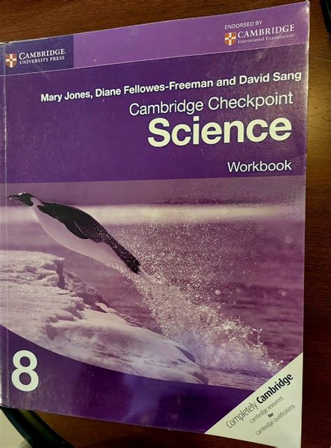 Science Workbook 8 Hobbies And Toys Books And Magazines Textbooks On Carousell