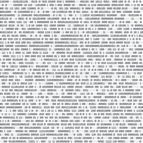 Codice Macchina Binario Fondo Orizzontale Di Tecnologia Isolato Su