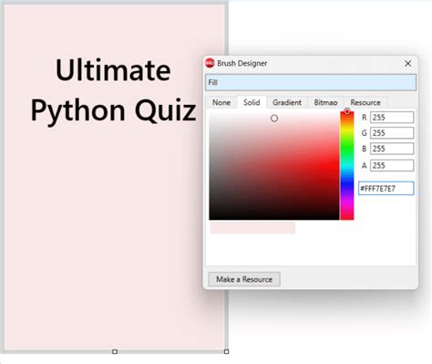 How To Create A Python Quiz Application With Delphifmx