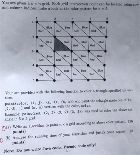 solved you are given a n × n grid each grid intersection