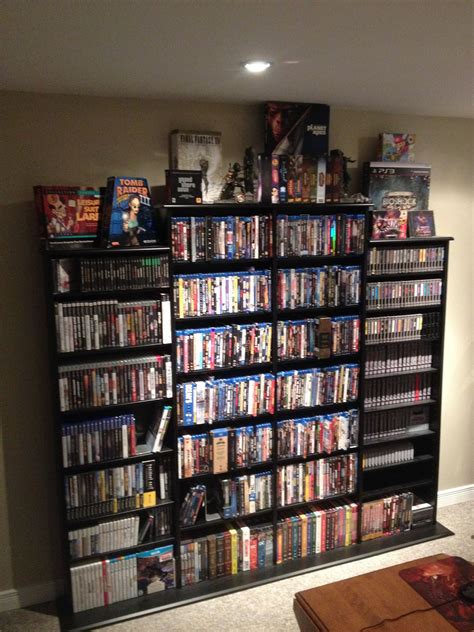 Video Game Shelf Organization Ideas