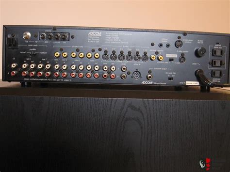 Adcom Gtp 600 Surround Sound Tuner Pro Logic 5 1 Pre Amp Photo 265021 Canuck Audio Mart