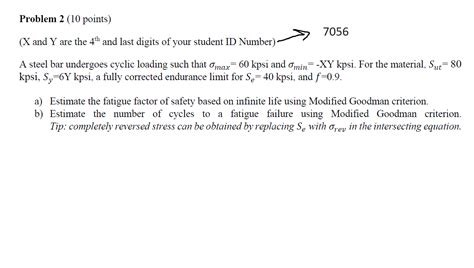 solved problem 2 10 ﻿points x ﻿and y ﻿are the 4th ﻿and