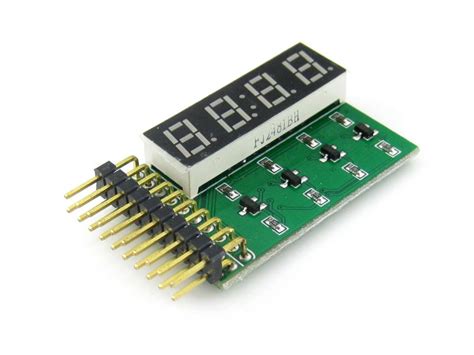 8 Seg Led Board 4 Digit 8 Segment Led Display Board Including Decimal