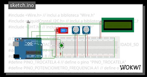 Água Wokwi ESP32 STM32 Arduino Simulator