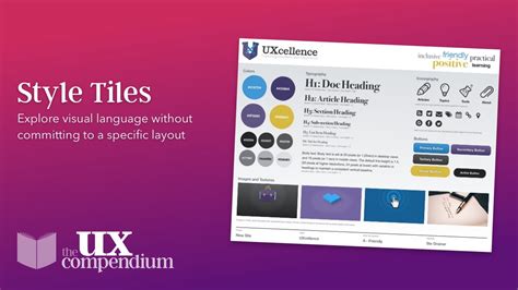 Style Tiles In The Ux Compendium Style Tiles In The Ux Compendium