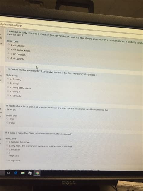Solved If You Have Already Removed A Character In Char