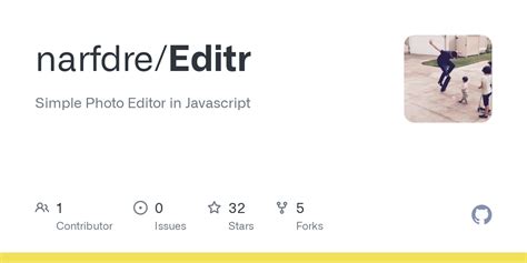 Github Narfdreeditr Simple Photo Editor In Javascript