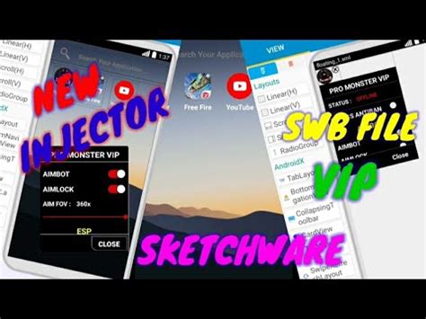 Free Fire Injector Swb File Sketchware YouTube