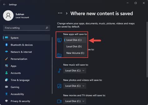 Change Default Installation Folder For Windows Apps