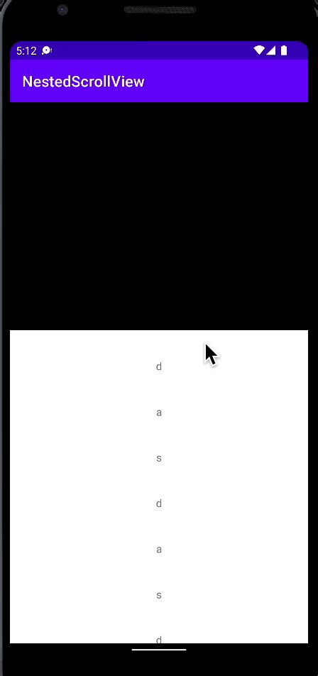 안드로이드 NestedScrollView 스크롤 시 다른 레이아웃 사라지게 내리기 를 사용해보자
